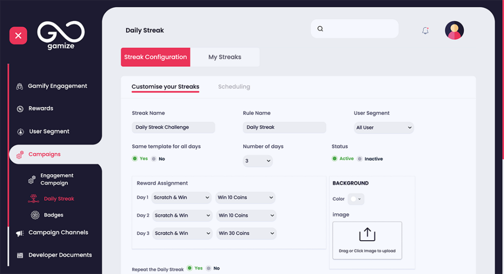Streak Gamification & Surprise Rewards for Retention Boost